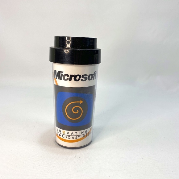 Microsoft | Dining | Vtg 9s Microsoft Thermo Plastic Cup Media Event ...